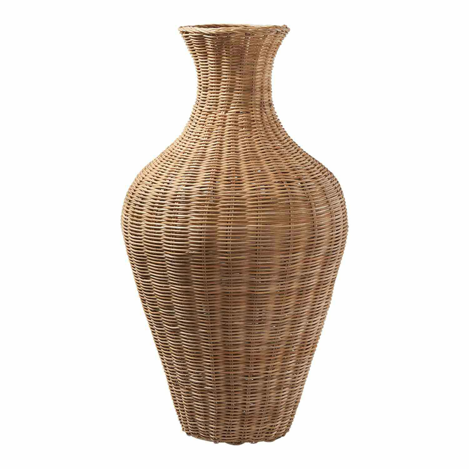Natur Rattan Vase 70 cm | Terrapalme Heim- und Gartenshop
